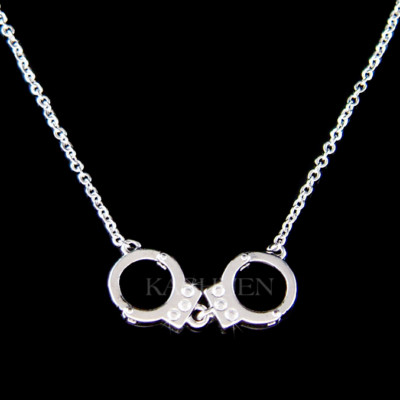 Moveable Handcuffs made with Swarovski Crystal Handcuff Naughty Costume ...