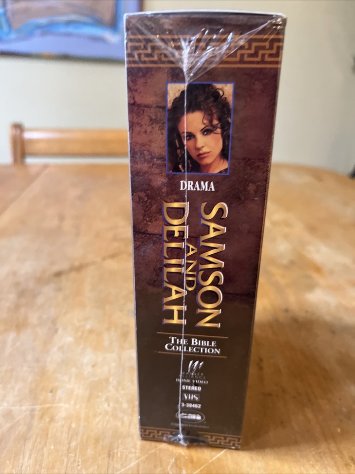 Samson and Delilah VHS 1997 2 Tapes NEW & SEALED Dennis Hopper ...