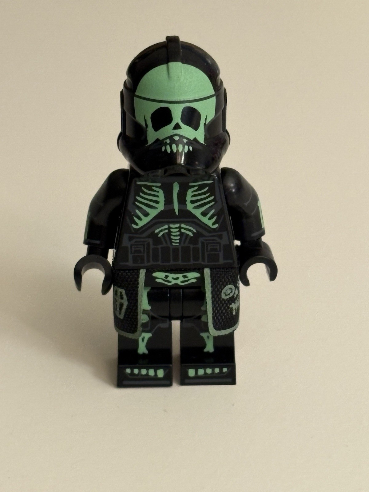 Grandpa Clone Customs Halloween Clone Trooper Skeleton Minifigure GCC ...