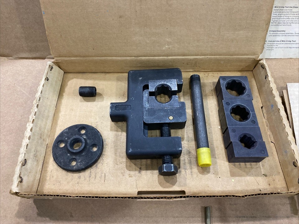 Vintage NAPA Mini Crimp Air Conditioner Hose Crimping Tool 200300 | eBay