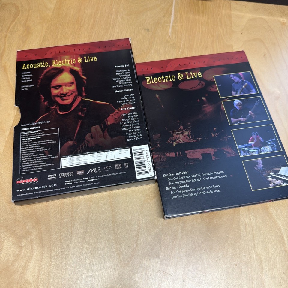 The Carl Verheyen Band RUMOR MILL DVD 2005 AIX Records 2-Double-Sided ...
