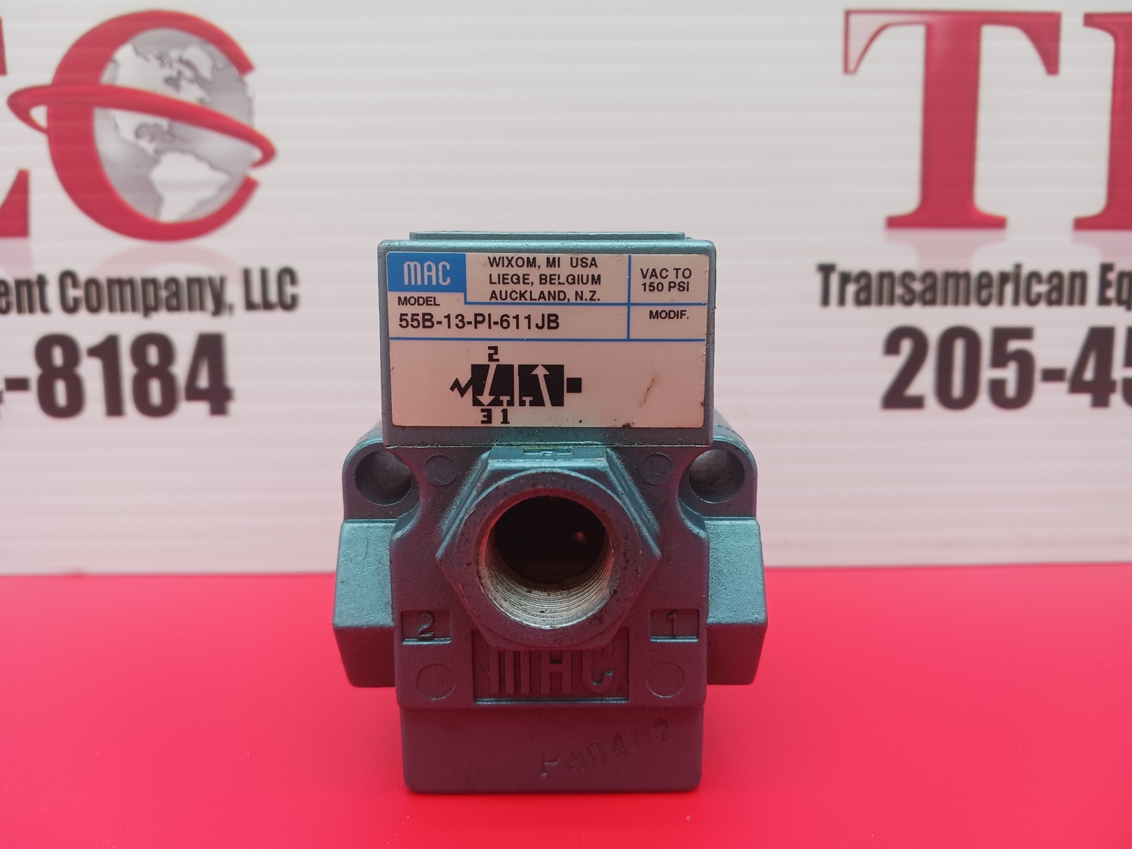 MAC, Pilot Solenoid Valve, 55B-13-PUI-611JB | eBay