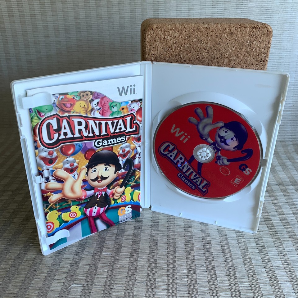 Carnival Games Nintendo Wii 2007 Complete with Manual TESTED Working ...