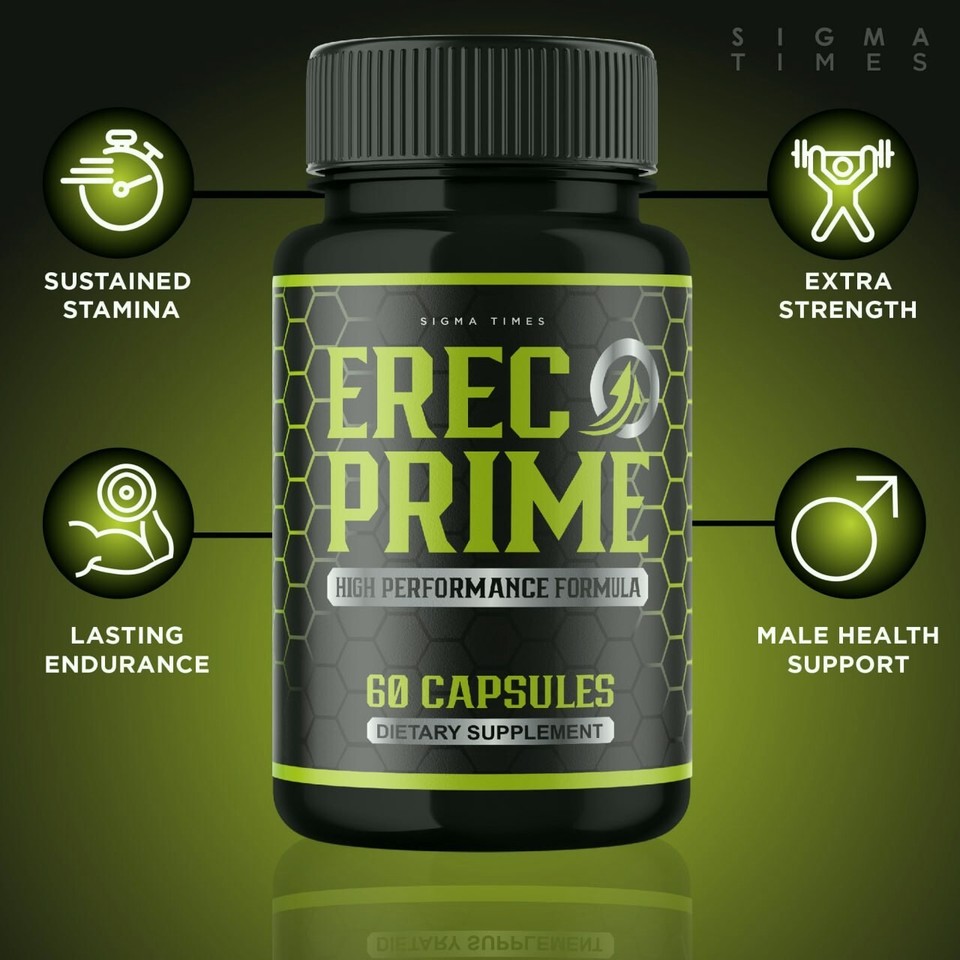 Erec Prime Supplement for Men Virility, ErecPrime Male Performance ...