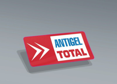 ADESIVO STICKER VANO MOTORE CITROEN TOTAL ANTIGEL rosso | eBay