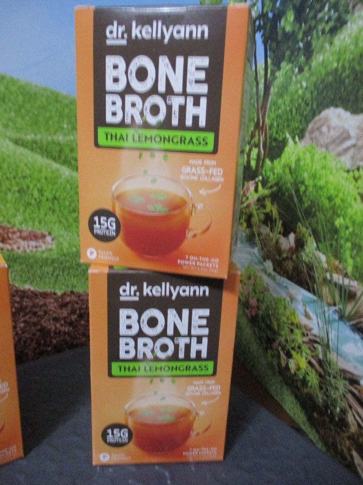 Dr. Kellyann Bone Broth Collagen Powder Packets 16g Protein 3 Boxes | eBay