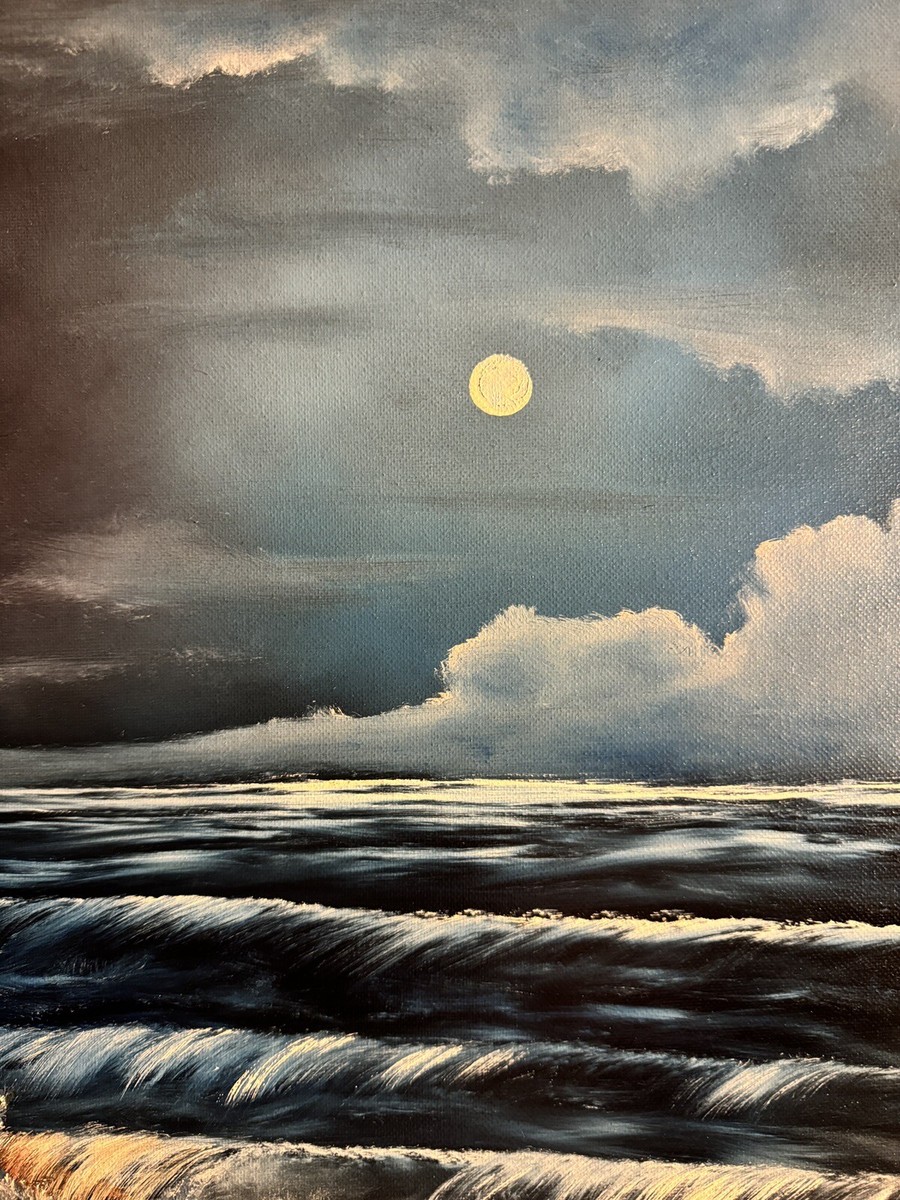 Bob Ross Lighthouse At Night Bob Ross Night Light Hunky Dory Studio