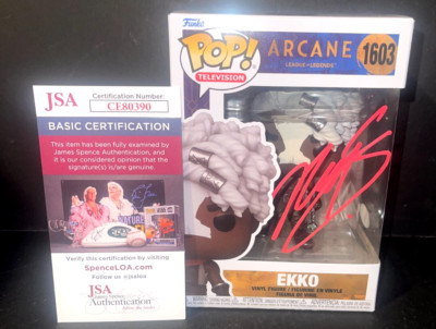 Reed Shannon Arcane Ekko Autographed Signed Funko JSA Authenticated | eBay