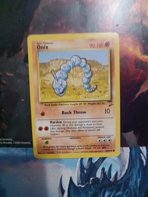 Pokémon TCG Onix Base Set 2 84/130 Regular Unlimited Common | eBay