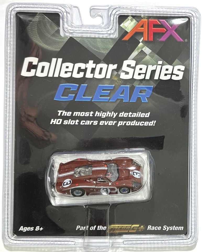6pc AFX MEGA G+ HO Slot Car 1966 1967 Ford GT40 Mk.IV Lemans Sebring ...
