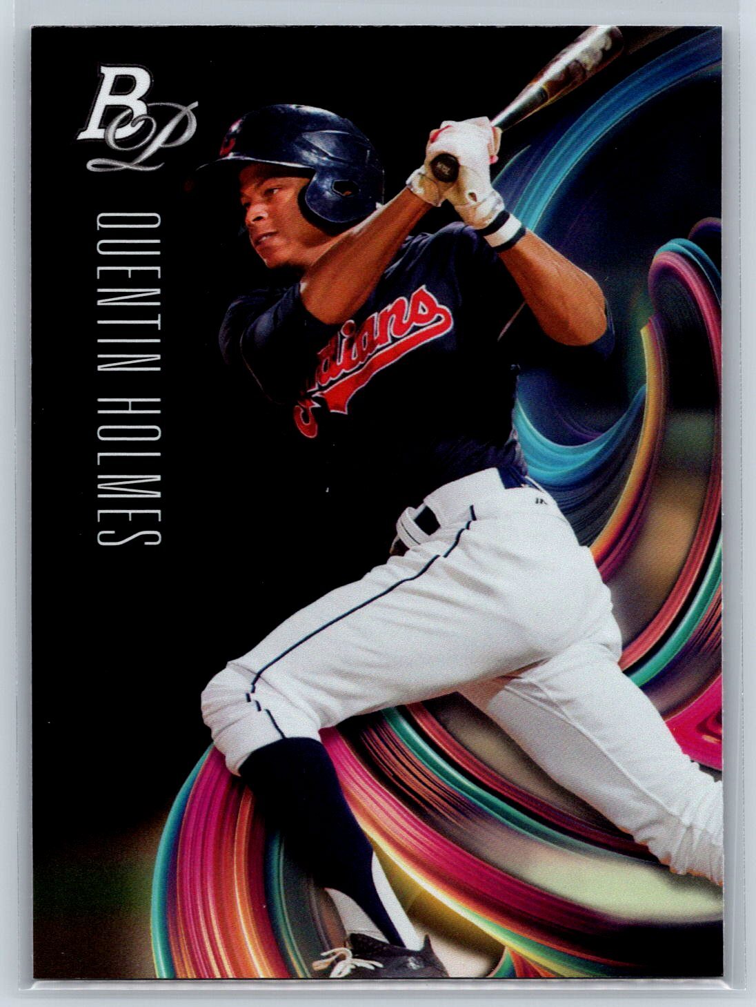 2018 Bowman Platinum Quentin Holmes Rookie Cleveland Indians RC #TOP-53 ...