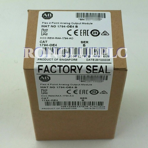 New Factory Sealed AB 1794-OE4 SER B Flex 4 Point Analog Output Module 1794OE4 | eBay