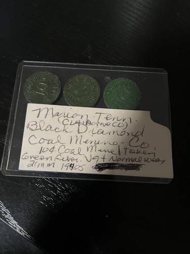 Black Diamond Coal Mining Co WWII Tokens RARE! | eBay