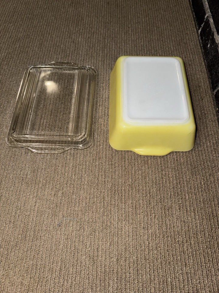 Vintage Pyrex Dish 0503 Yellow With Lid 503-c | eBay