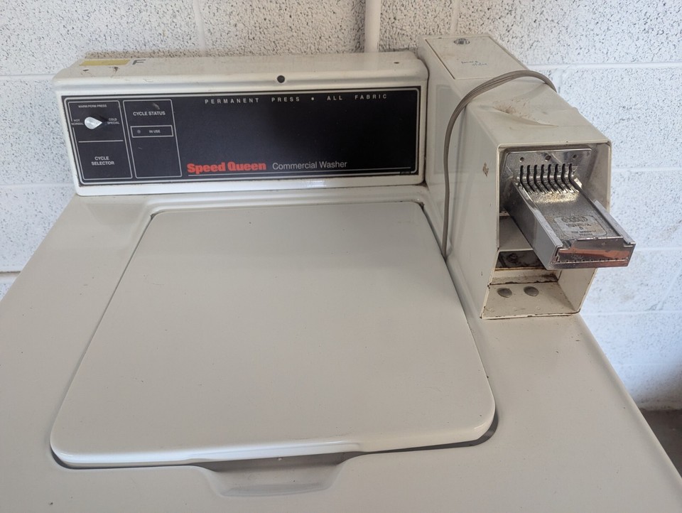 Speed Queen Commercial Coin Op Top Load Washer 1PH 120V 60HZ - Coin ...