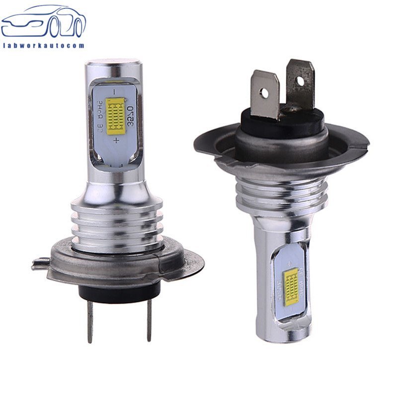 New H7 LED 80W Super Bright 8000K Ice Blue Headlight Bulbs Kit High Low ...