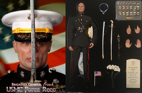 DID The Rock USMC Marine Corps Hanmer General 1/6 Action Figure IN ...