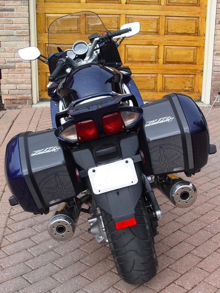 Yamaha FJR 1300 Reflective Rear Bag Decals | eBay