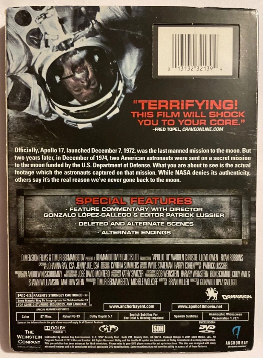 Apollo 18 Dvd Cover