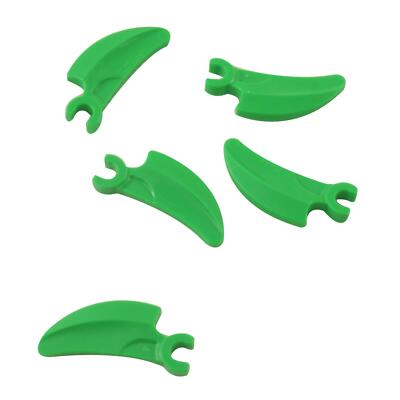 5 NEW LEGO Barb / Claw / Horn - Large with Clip Bright Green | eBay