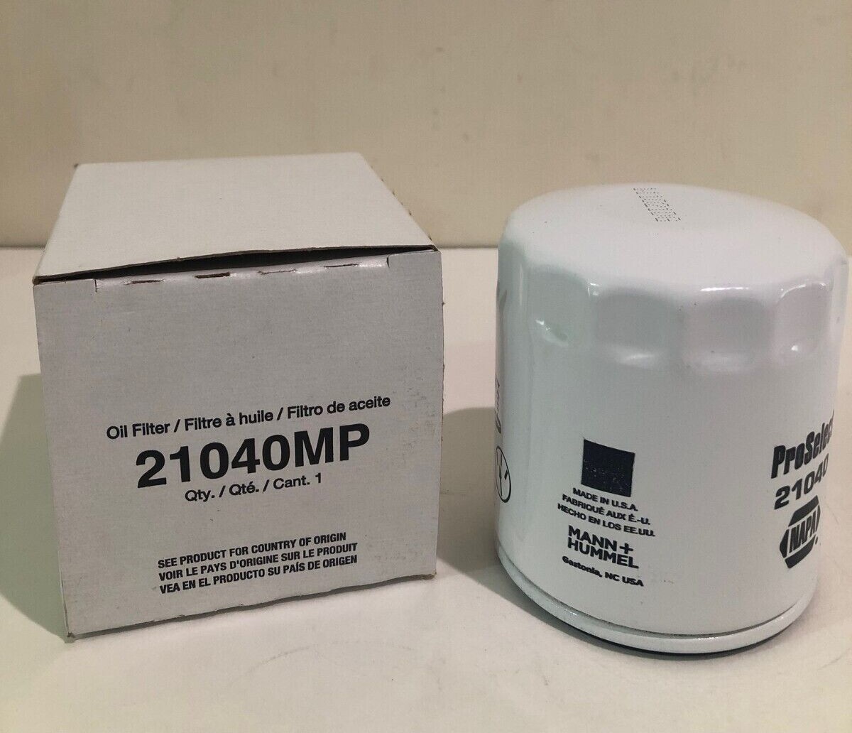 Napa ProSelect BRAND Oil Filter (21040) Read Details for sale online | eBay