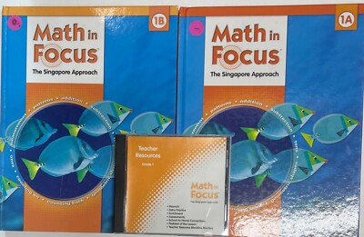 Grade 1 Math in Focus Student Text & Teacher CD Bundle 1st Curriculum ...
