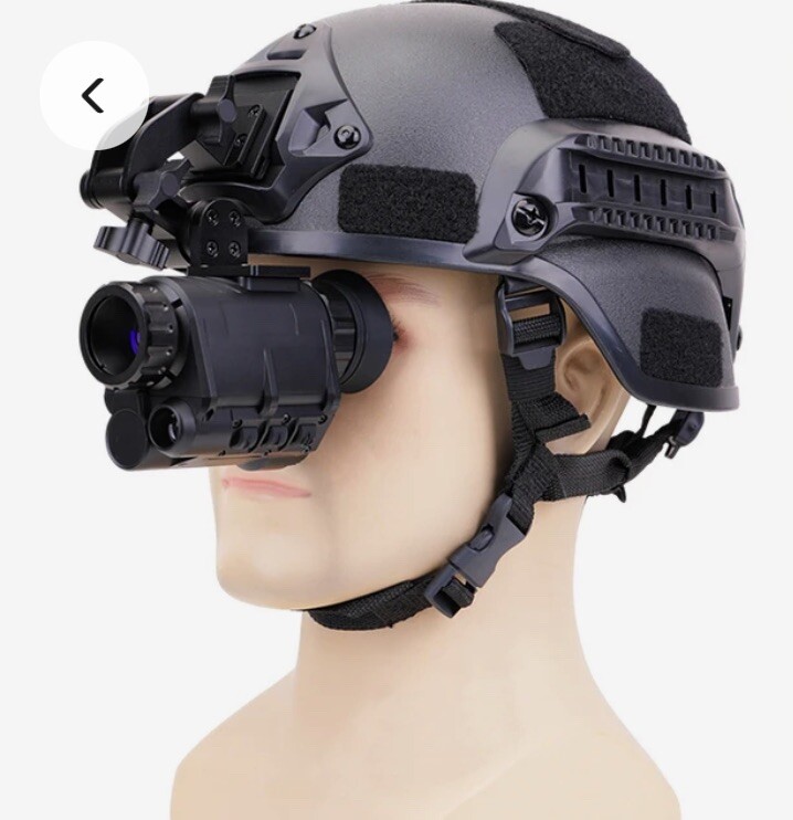 NVG30 Infrared 1920x1080p 50° Night Vision Goggles Monocular Used 1 ...