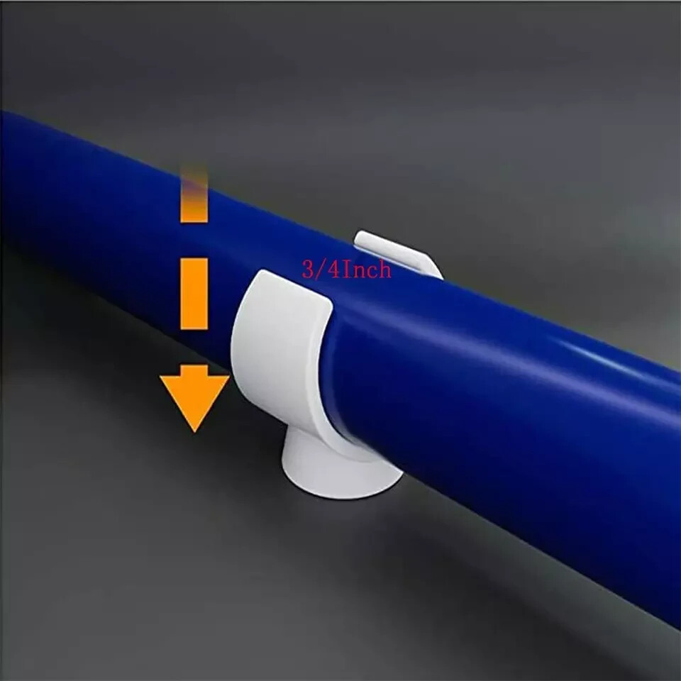 20Pcs PEX Pipe Support Hangers, U-Hook PEX Holder PVC Water Pipe Clamps ...