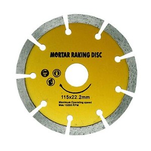 Mortar Raking Disc Diamond Pointing Raker Disc 230mm 41/2" Angle ...