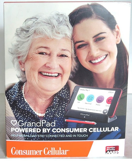 GrandPad Powered by Consumer Cellular 4g LTE 1920 X 1200 Full HD ...