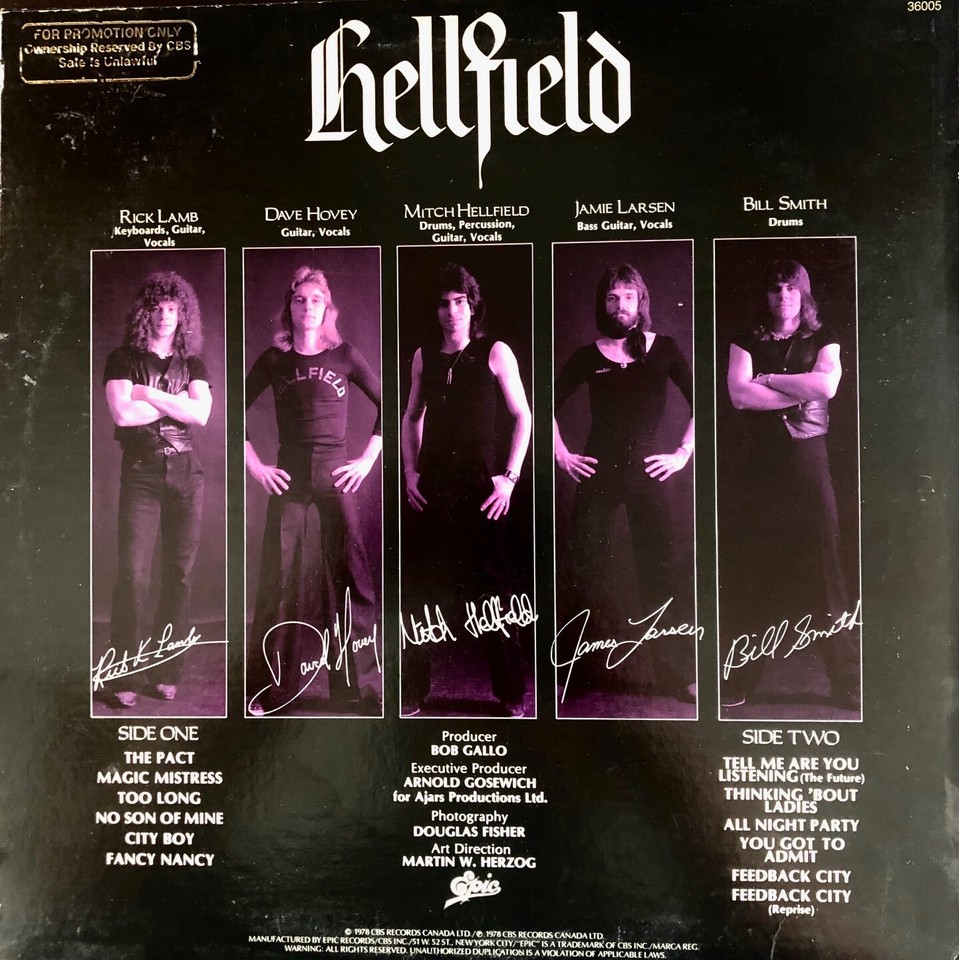 Hellfield Record album LP- Gently Played | eBay