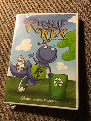 RECYCLE REX Disney Educational Productions DVD New FREE SHIPPING Sealed ...