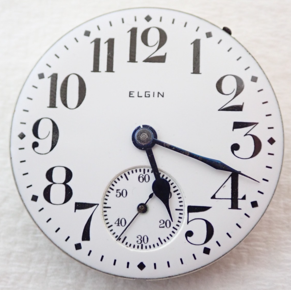 ANTIQUE 16s ELGIN 21 JEWEL FATHER TIME GRADE 388 OPEN FACE POCKET WATCH ...