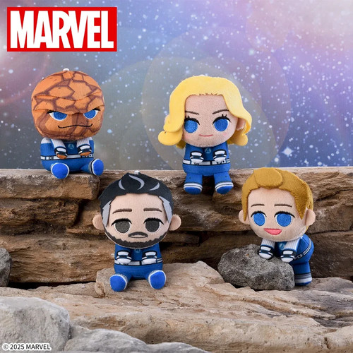 Fantastic Four First Step ＆you MARVEL Mascot Plush set of 4 SEGA 2025 ...