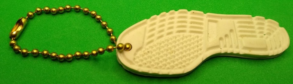 3" Vintage Dexter USA Shoe Sole Advertising Key Ring Chain | eBay