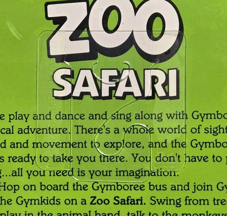 Gymboree: Zoo Safari VHS (1988) -- NEW! SEALED!! HANG TAG | eBay