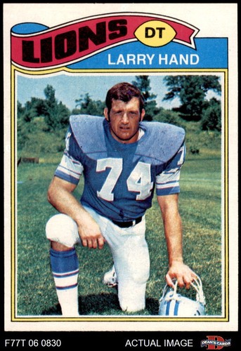 1977 Topps #264 Larry Hand Lions Appalachian St 8 - NM/MT | eBay