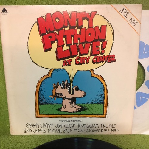 MONTY PYTHON LIVE! at CITY CENTER - VINYL RECORD LP | eBay