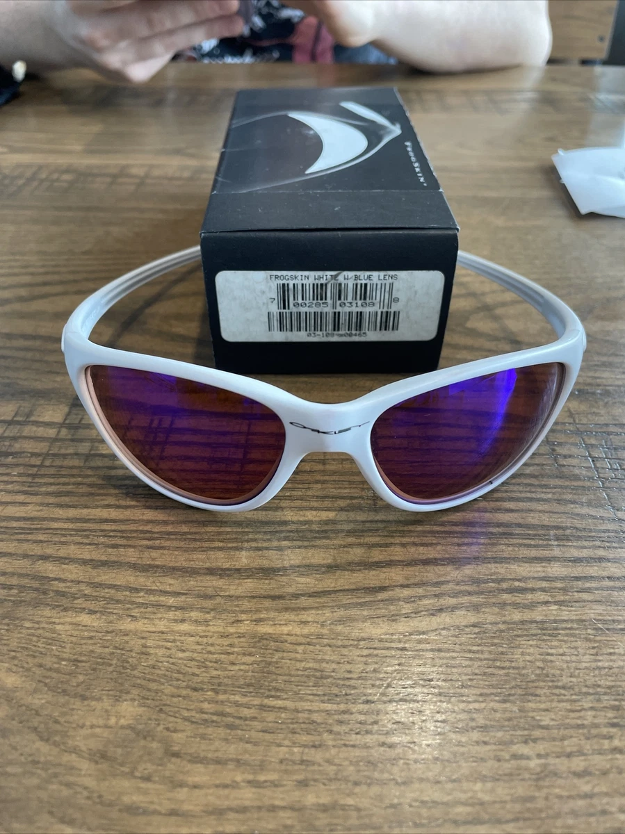 Oakley Frogskin Sunglasses Blue