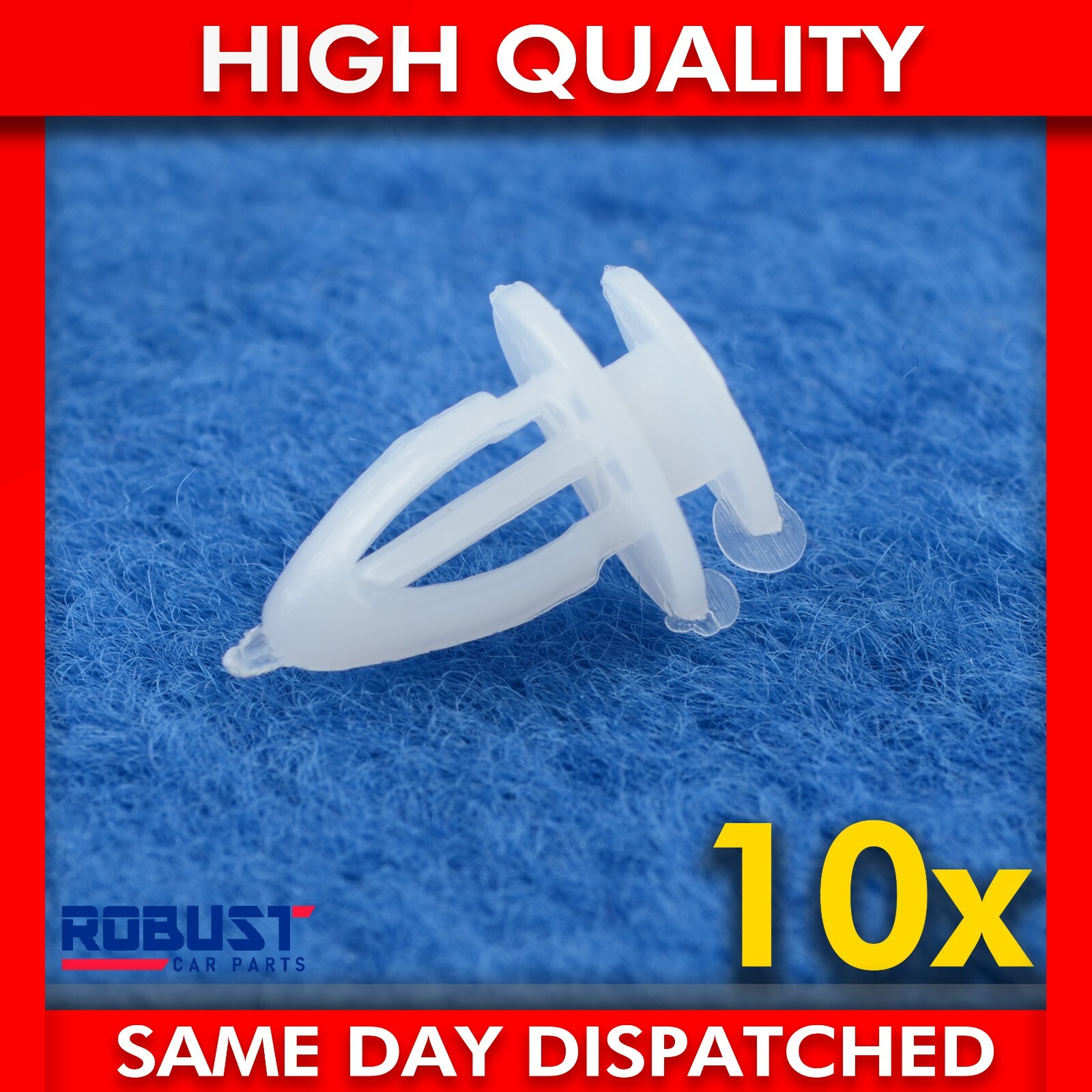 FOR VAUXHALL / OPEL CORSA ASTRA FORD WING MIRROR TRIM PANEL CLIPS 10X ...