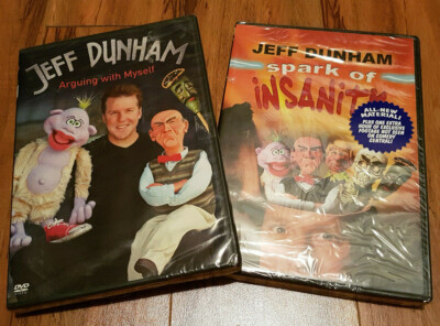 /1031 Jeff Dunham DVD Lot of Arguing with Myself & Spark of Insanity ...