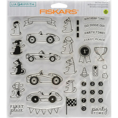 *2 - SET OF 6 DISCONTINUED - FRISKARS ACRYLIC STAMPS - ONE PRICE - SEE ...