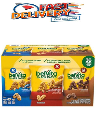 belVita Bites Breakfast Biscuits Variety Pack (36 pk.) | eBay