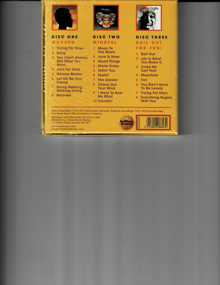MAXAYN -RELOADED: COMPLETE HITS 1972-74 (3CD 2017) **26 TRACKS ...