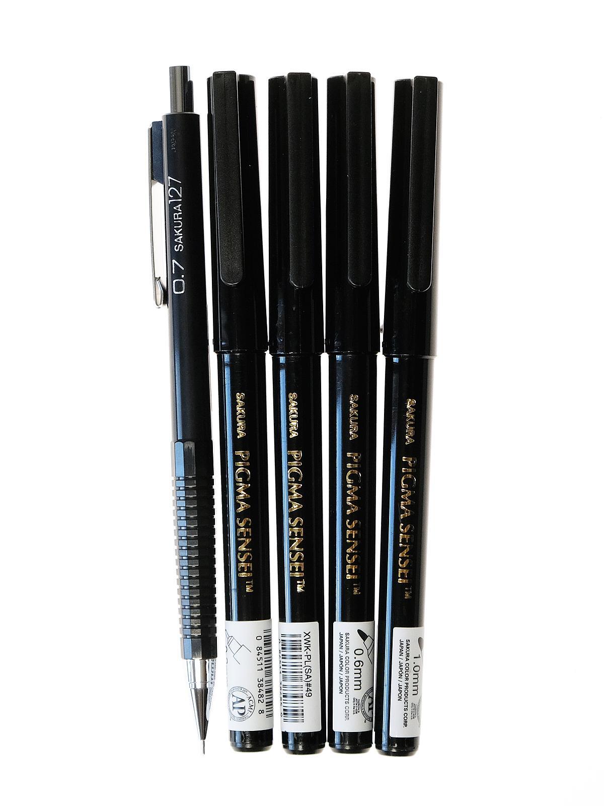 Sakura Pigma Sensei Manga 6 Piece Drawing Kit - each | eBay