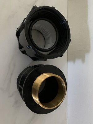 3" IPS Compression Fitting HDPE Brass Male Threaded Transition MPT ...