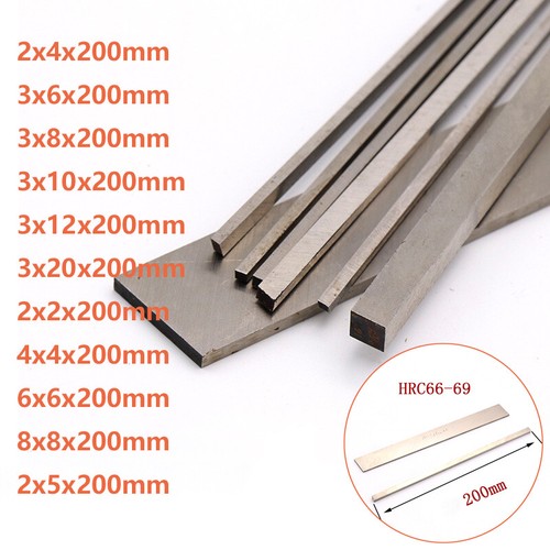 HSS Steel Flat Bar Strip Various Sizes 2mm x 2mm to 3mm x 20mm, Length ...