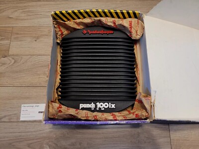 Rockford Fosgate PUNCH 100ix DSM Car Audio Amplifier 🇺🇸 OLD SCHOOL | eBay