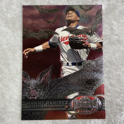 Manny Ramirez 1997 Metal Universe Fleer MLB Guardians Baseball Card #86 ...