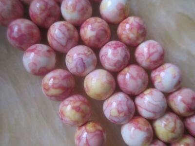Natural 8mm pink Rainbow Jasper gemstone loose beads 15''AAA ##AY081 | eBay